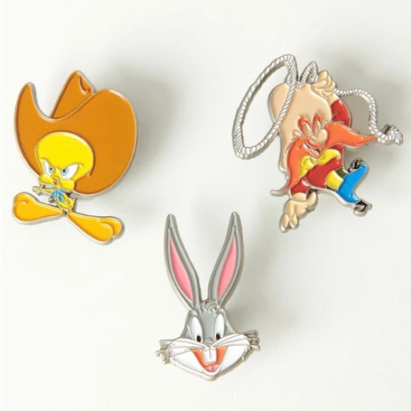 Unique Vintage | Other | Looney Tunes Enamel Pins | Poshmark